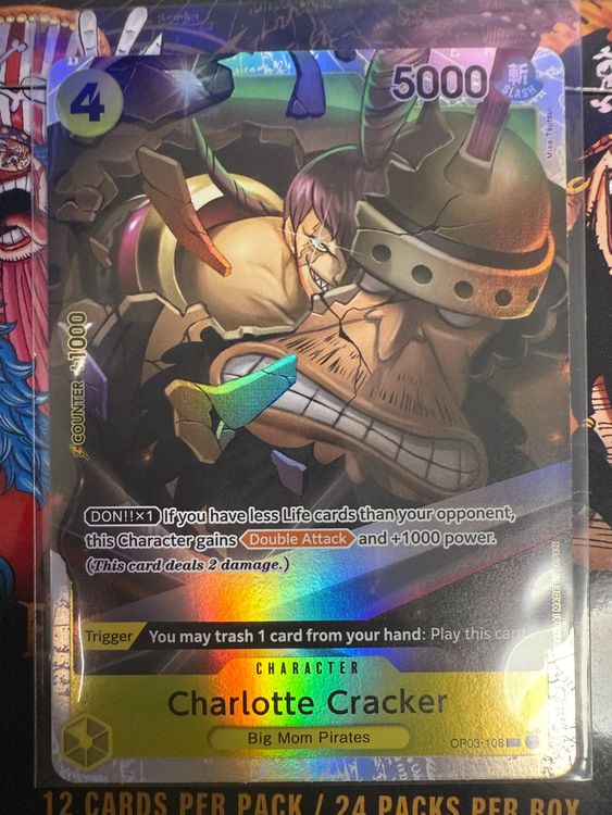 Charlotte Cracker OP03-108 SR - One Piece Card Game (Neu (gemäss Beschreibung)) in Renens VD für ...