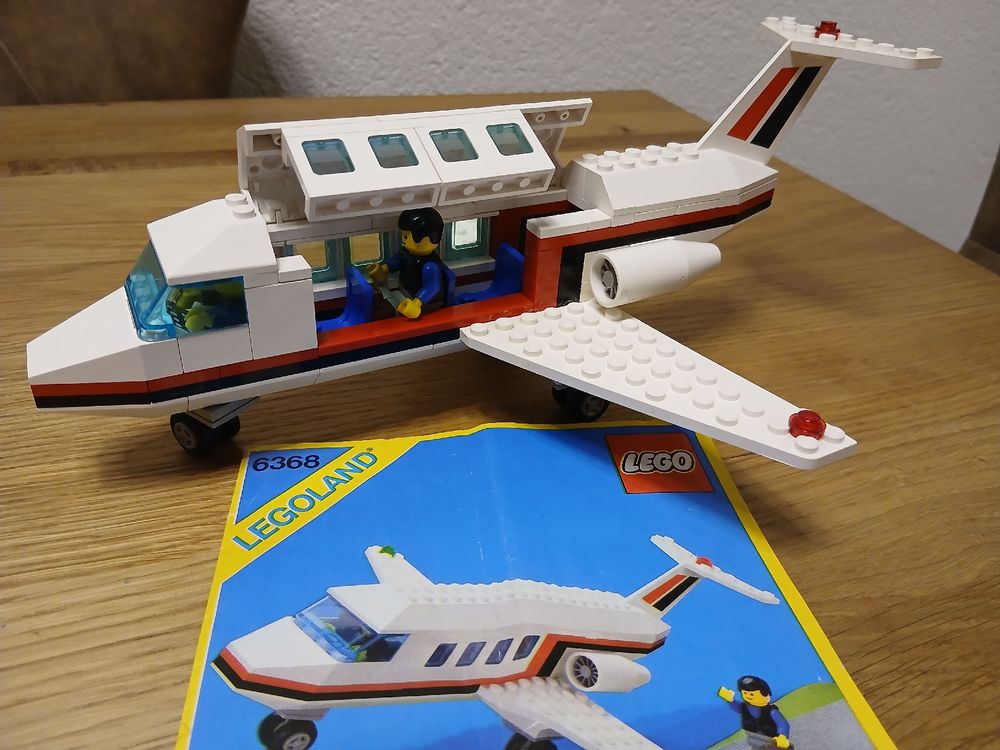 LEGO 6368 Jet Airliner (LEGOLAND Town, 1985) Retro (Gebraucht) in ...
