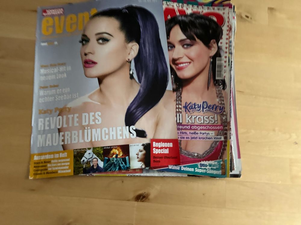 KATY PERRY tolle grosse Poster + Bericht Sammlung Covers (Gebraucht) in ...