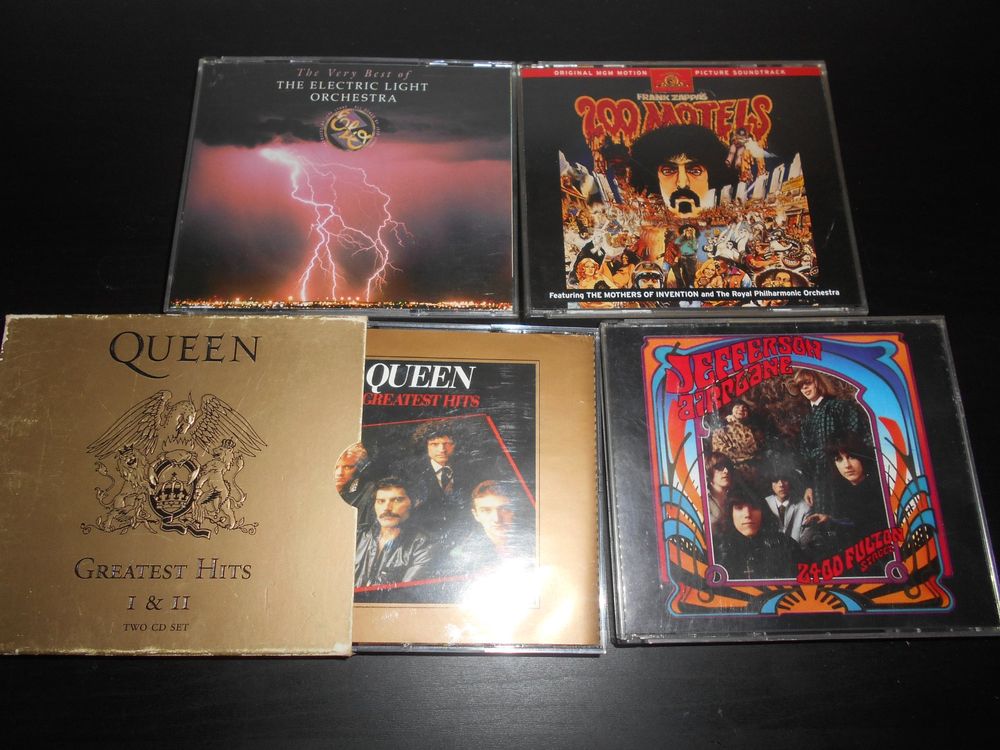Jefferson Airplane / Queen / Frank Zappa / ELO / CD Boxen (Gebraucht ...