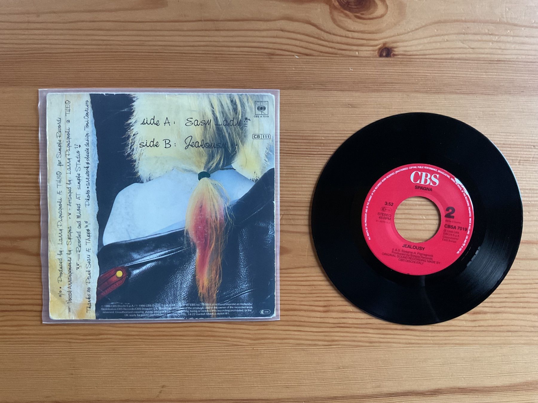 Single 7’’ - Spagna / Easy Lady (D'occasion) à Ocourt pour CHF 2 – avec ...