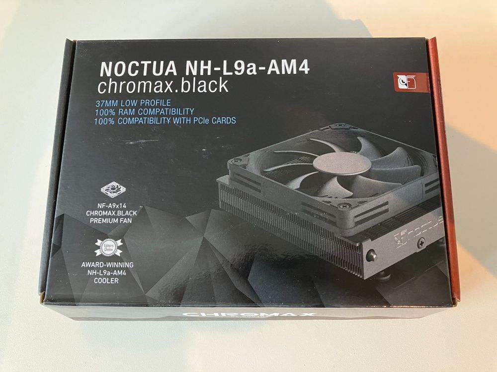 Nocuta NH-L9a-AM4 chromax.black Low Profile CPU Kühler (Gebraucht) in Bichwil für CHF 30 – mit ...