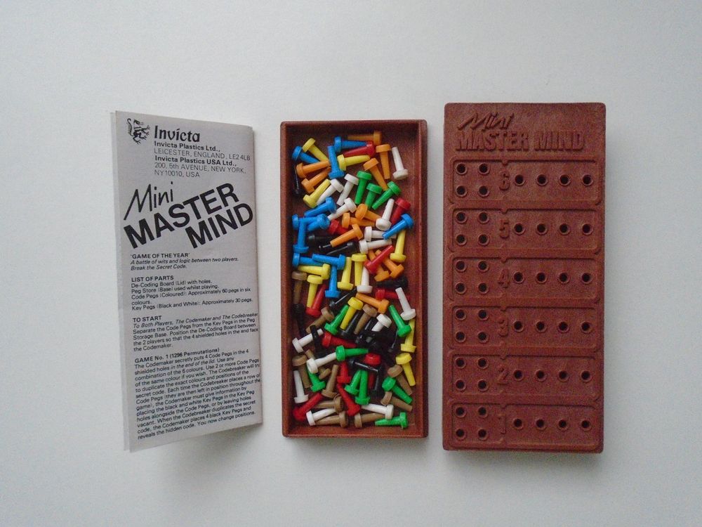 MINI Mastermind Invicta, Mini Master Mind * REISEVERSION (Gebraucht) in Pfeffingen für CHF 25 ...