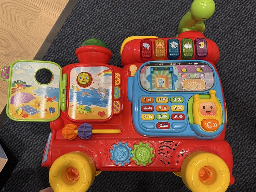 Vtech Baby Push & Ride Alphabet Train 4-in-1 - Toddler Toy (Gebraucht ...