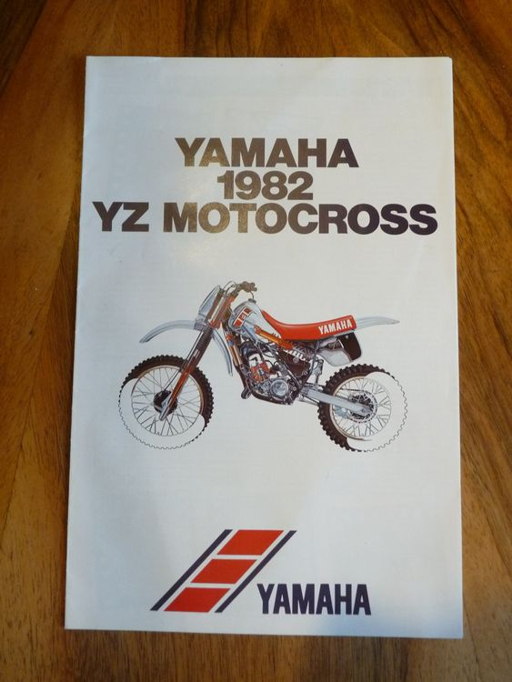 Yamaha YZ Motocross Prospekt 1982 (Gebraucht) in Huttwil für CHF 10 – mit Lieferung auf Ricardo ...