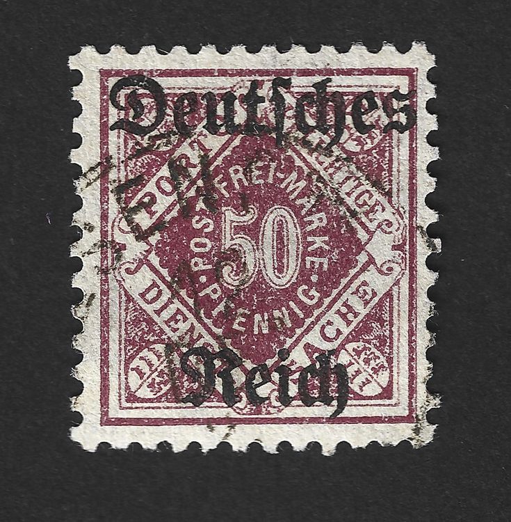 Deutsches Reich-Mi 56 (Gebraucht) in Hittnau für CHF 1.5 – mit Lieferung auf Ricardo kaufen