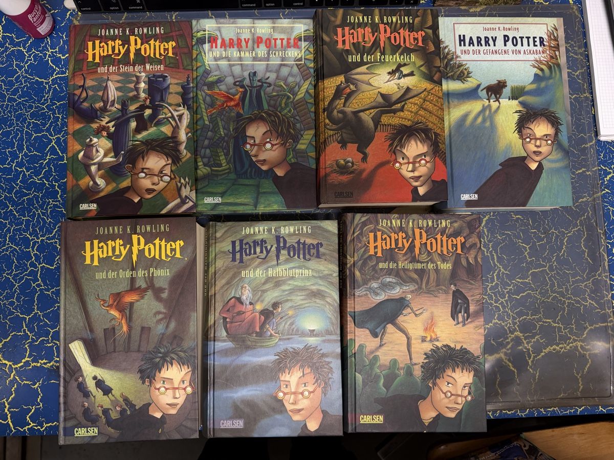Harry Potter Bucher, Band 1-7, Komplettsatz, Zustand gut! (Gebraucht ...