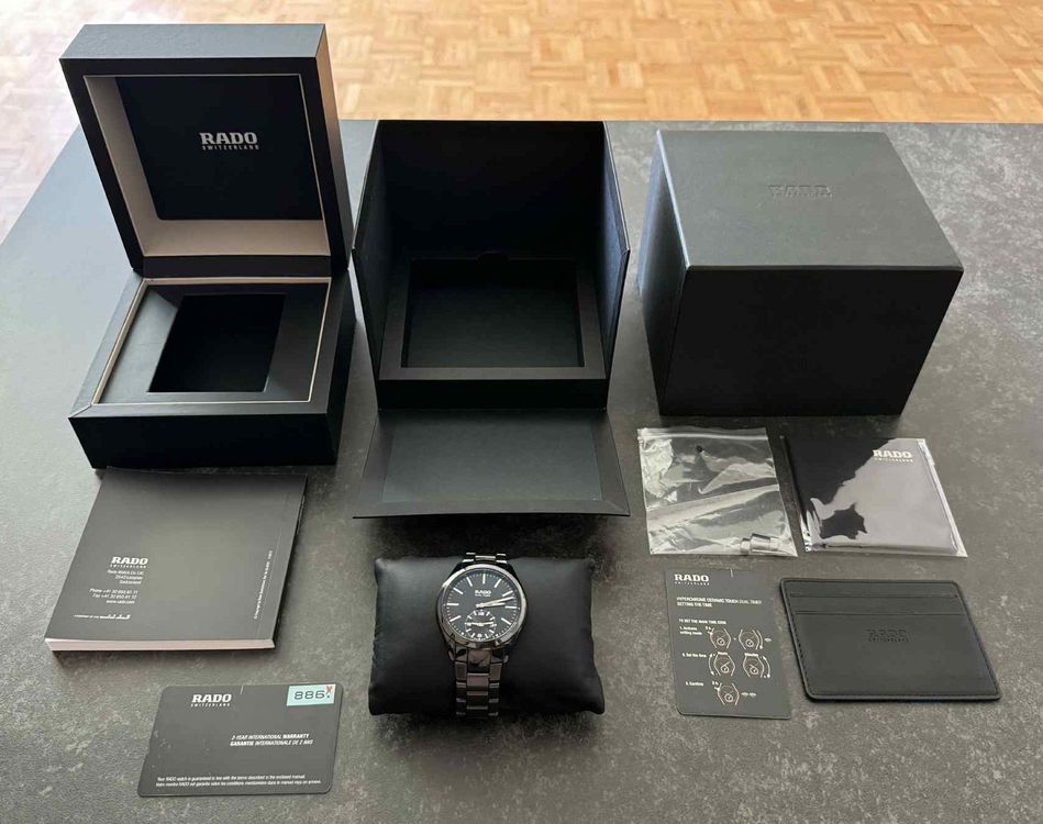 Rado Hyperchrome Ceramic Touch Dual Uhr. R32114152. (Defekt) in ...
