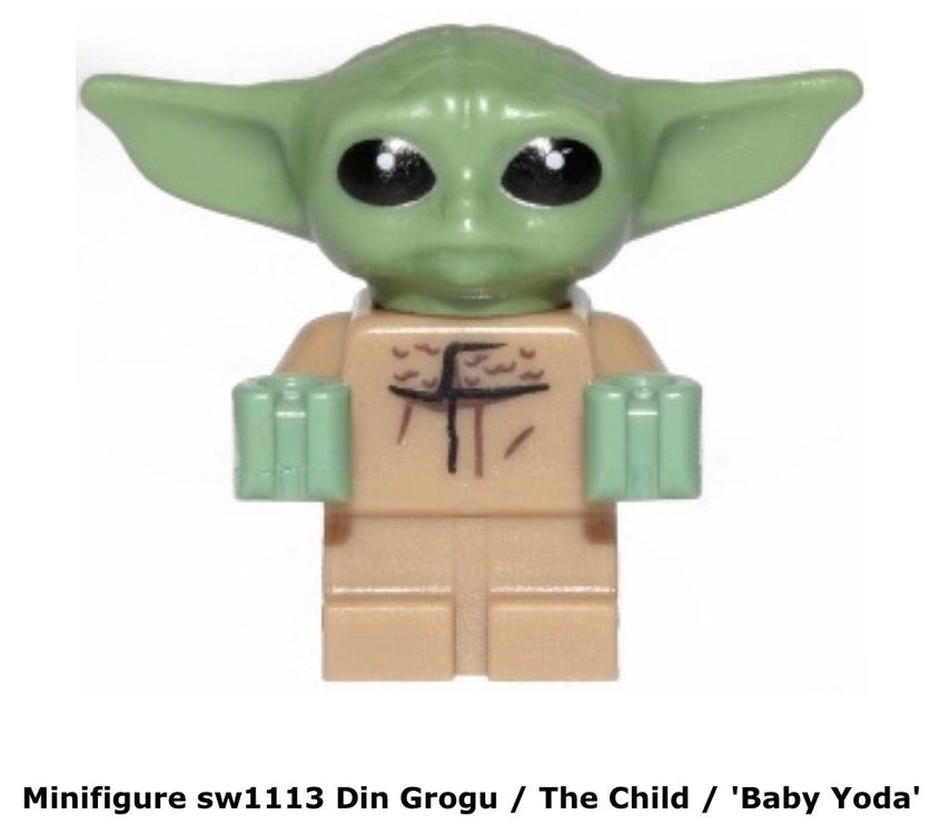 Lego Star Wars sw1113 The Child Baby Yoda Minifigur | Kaufen auf Ricardo