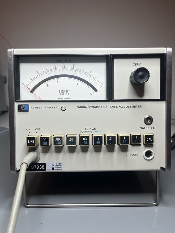 HP 3406A Broadband Sampling Voltmeter (Defekt) in Basel für CHF 20 ...