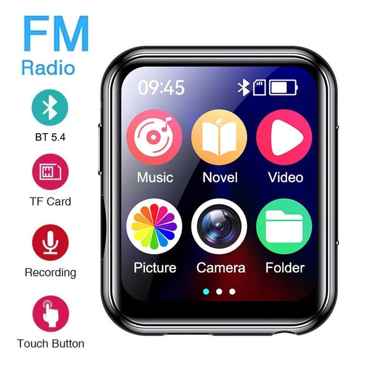 MP3-Musikplayer Bluetooth MP4 Touchscreen Lautsprecher kamer (Neu und originalverpackt) in ...