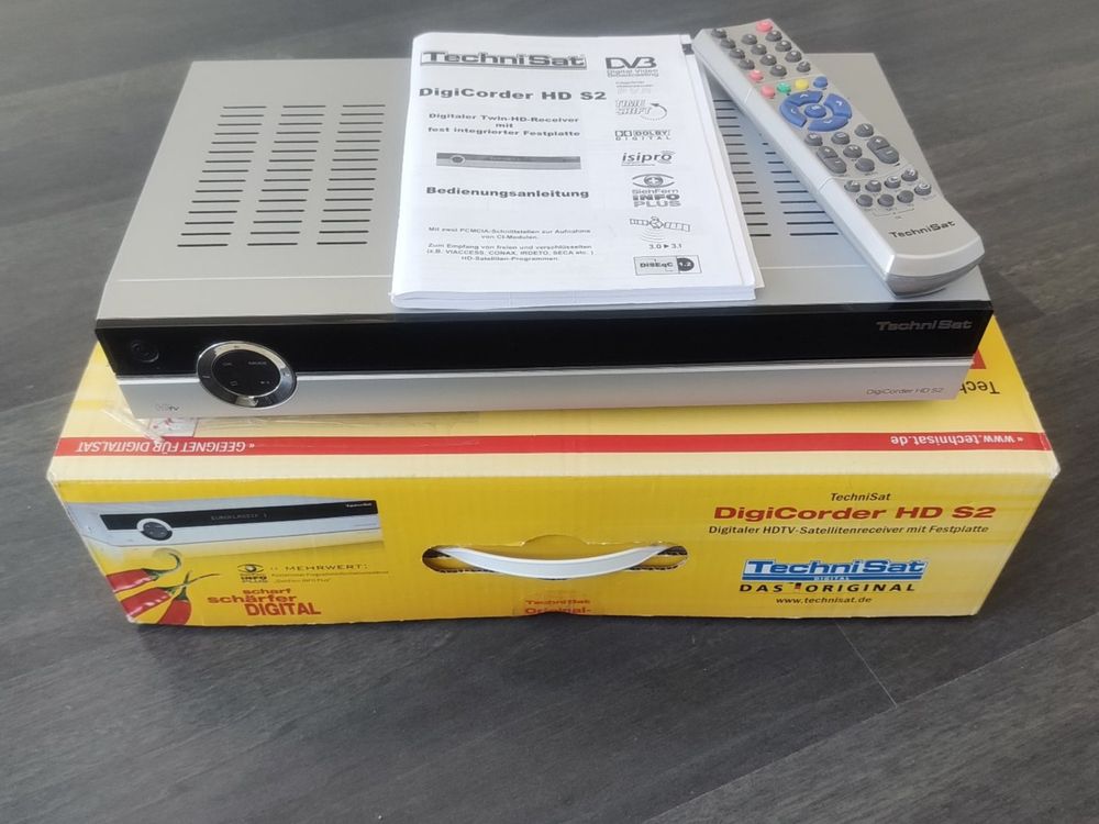 TechniSat DigiCorder HD S2 (500GB) | Kaufen auf Ricardo