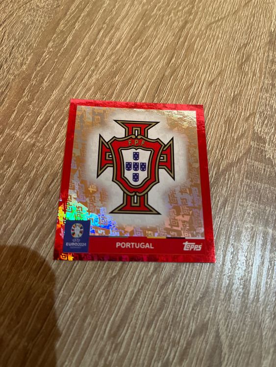 Topps Euro 2024 por 1 topps foil selten rare (Neu (gemäss Beschreibung ...