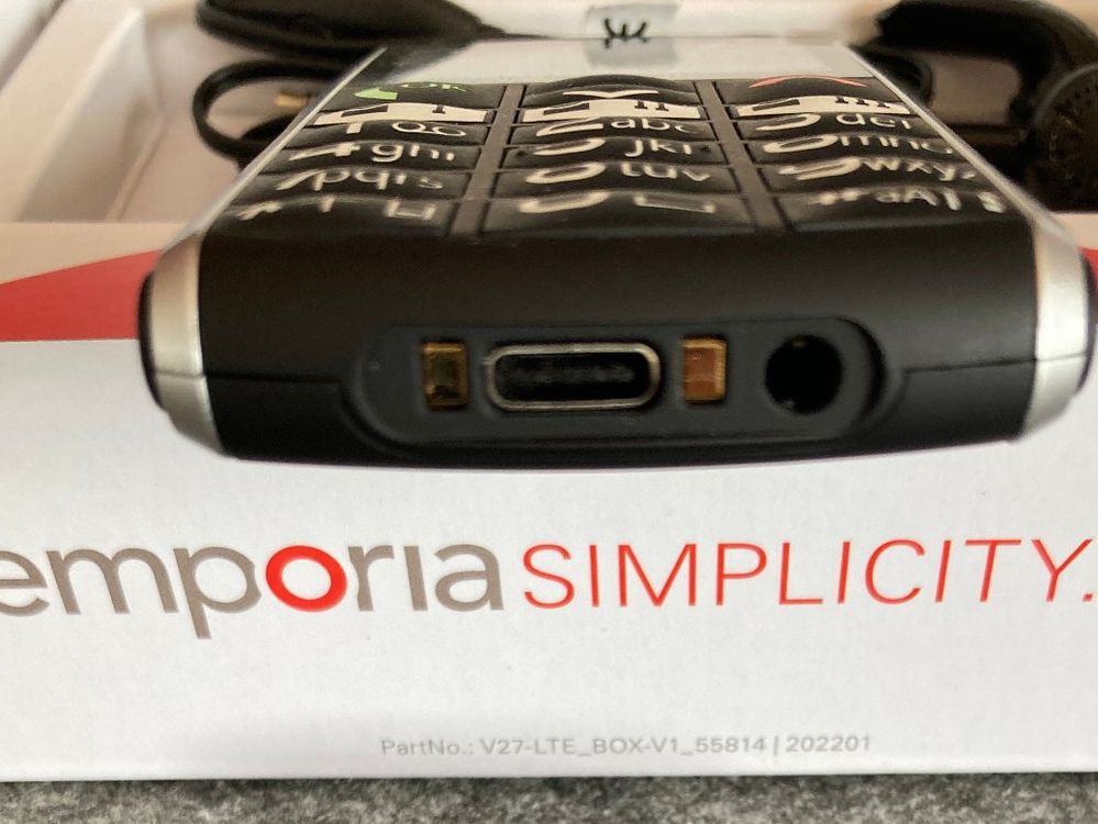 EMPORIA SiMPLiCITY LTE Seniorenhandy (Neu (gemäss Beschreibung)) in Goldiwil (Thun) für CHF 25 ...