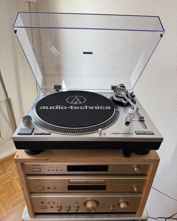 Denon Hifi inkl. Audio Technica Plattenspieler AT-LP 120-USB (Neu ...