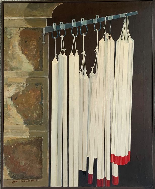 Lina Furlenmeier (1932) grosses Gemälde (Gebraucht) in Root für CHF 215 – mit Lieferung auf ...