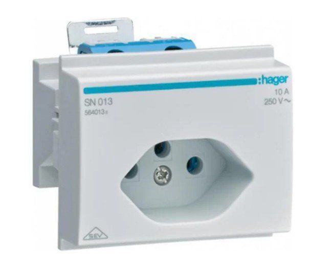 Steckdose HAGER DIN SN013 10A 250V (Gebraucht) in Niederwil SO für CHF ...