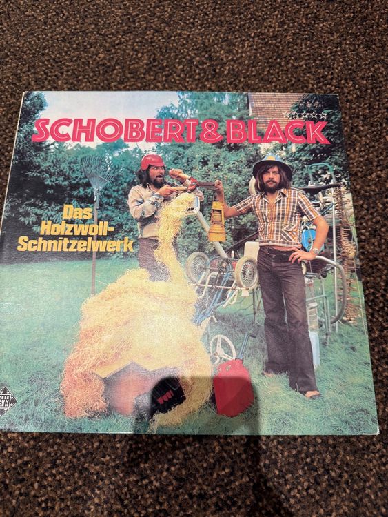 Schallplatte / Schobert&Black / das holzwoll-schnittwerk (Gebraucht) in Freidorf TG für CHF 5 ...
