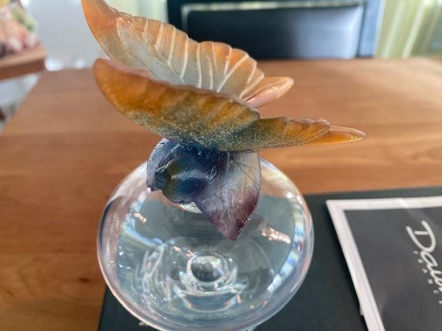 Daum France Vase Parfum Flacon Papillon (Neu (gemäss Beschreibung)) in ...