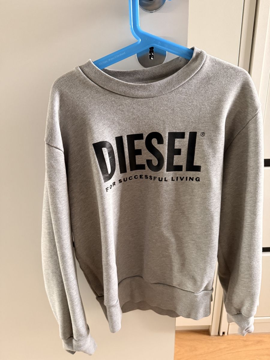 Original Diesel Kids Pullover Grau, Top Zustand, Gr. 10y (Gebraucht) in ...