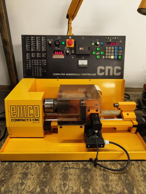 EMCO Compact 5 CNC Drehbank (Gebraucht) in Biel/Bienne für CHF 1360 – nur Abholung auf Ricardo ...