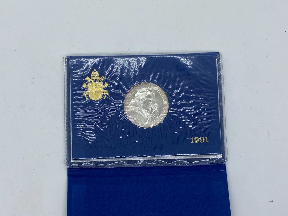 VATIKAN 500 Lire 1991 SILBER /// C890 | Kaufen auf Ricardo