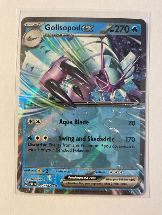Pokemon Golisopod EX 050/182 Paradox Rift EN | Kaufen auf Ricardo