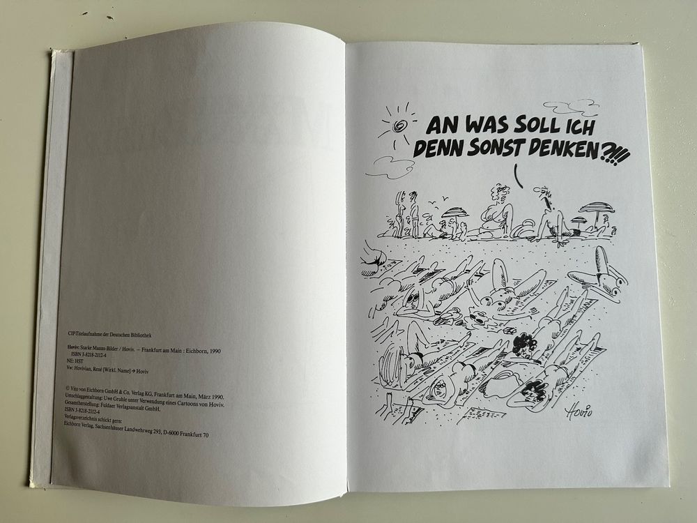 STARKE MANNSBILDER - Hoviv - EICHBORN HARDCOVER - 1.AUSGABE (Gebraucht ...