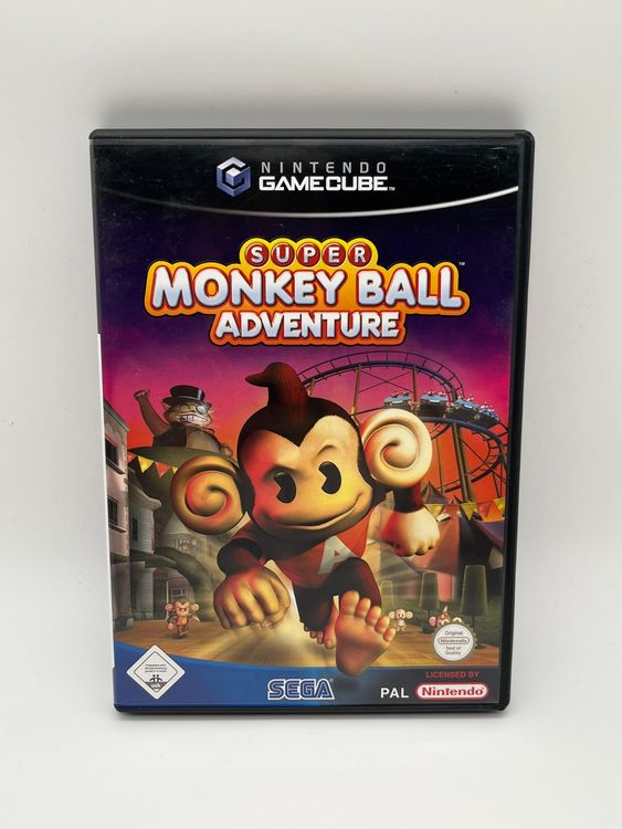Super Monkey Ball Adventure Sega Gamecube Nintendo OVP (Gebraucht) in ...