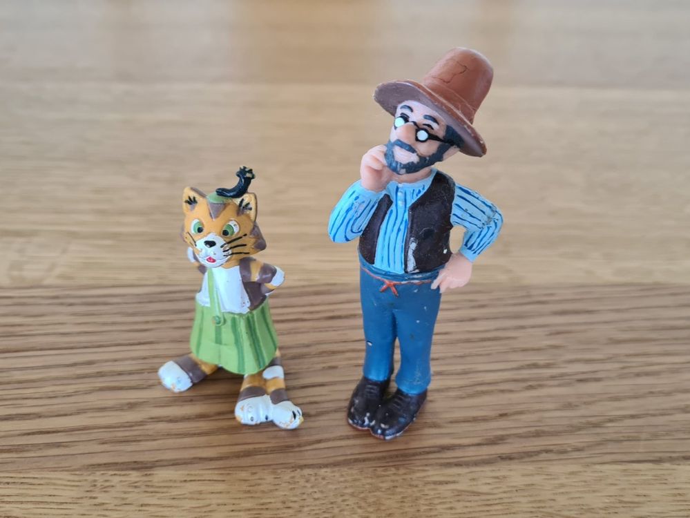 Vintage BULLYLAND Figuren Pettersson und Findus | Kaufen auf Ricardo
