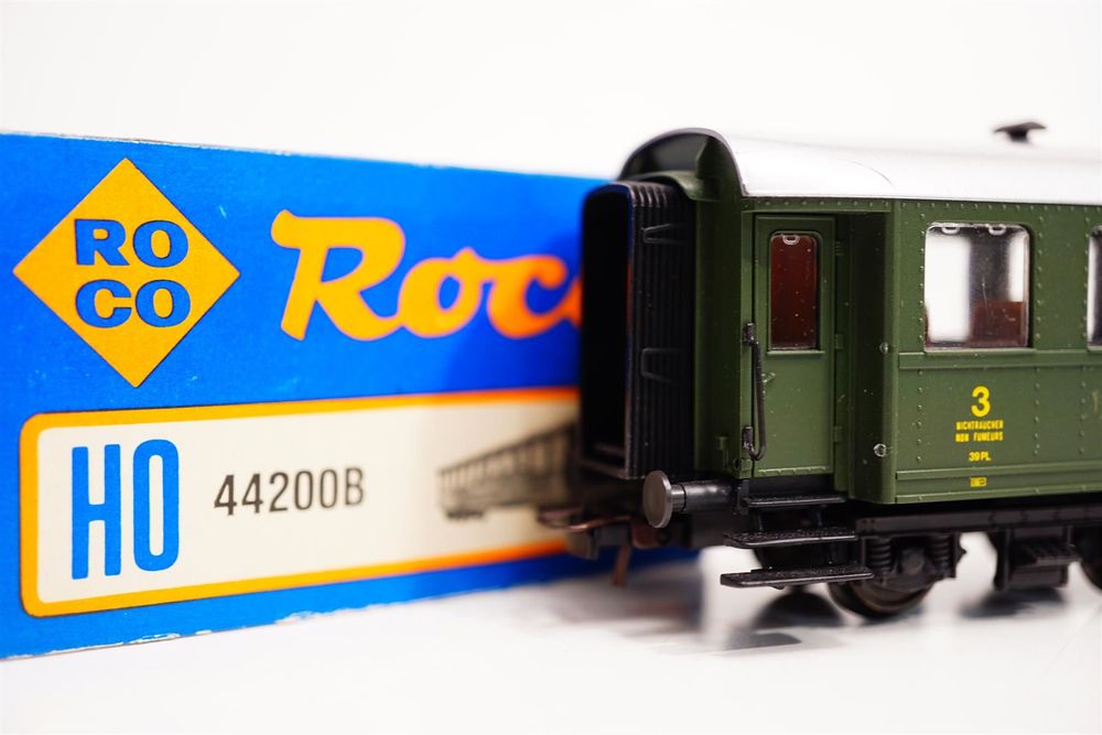 4s Roco 44200A SBB PW B grün Ep III 2) | Kaufen auf Ricardo