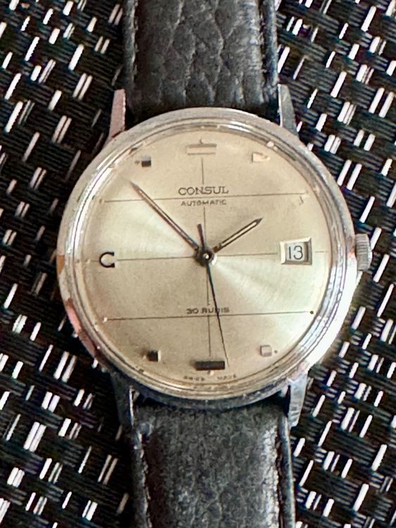CONSUL Vintage Automatic Uhr aus den 60 er Jahren, perfekt | Kaufen auf ...
