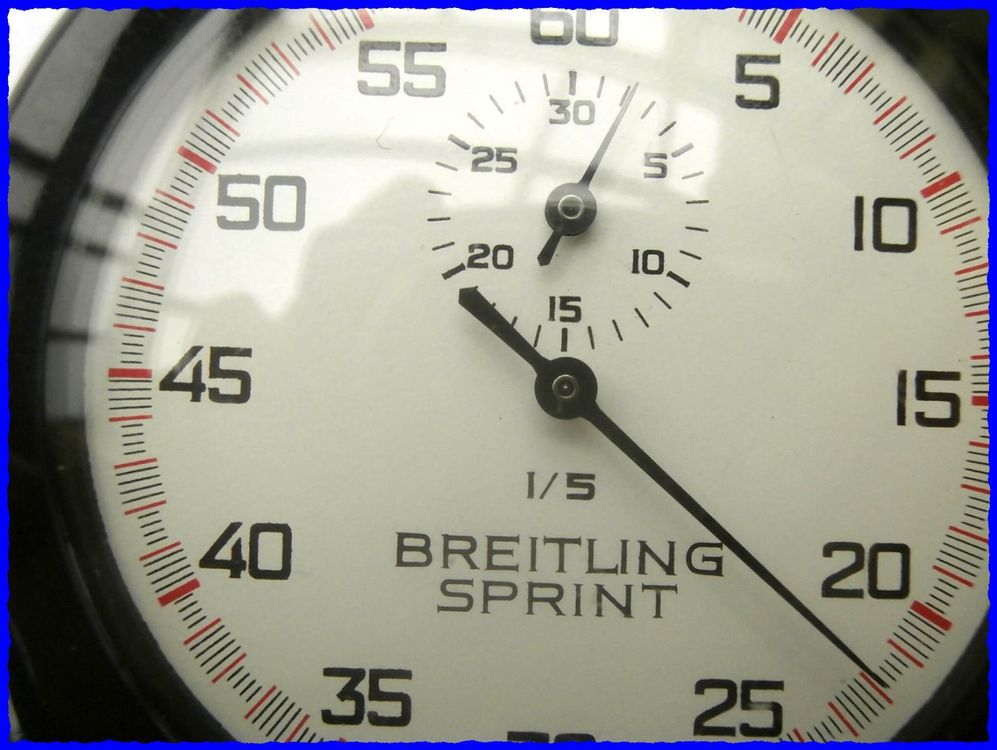 BREITLING Genève "Sprint" - seltene Stopuhr von ca. 1970 | Kaufen auf ...