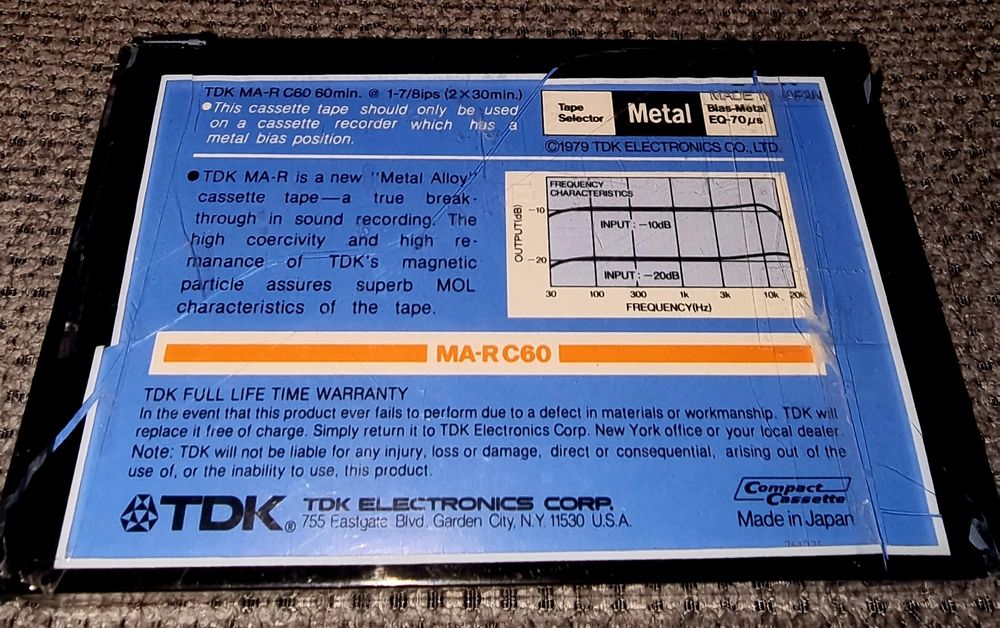 💥Super TDK"MA-R60" nur für den US-Markt in 1979!!💥 (Neu und ...