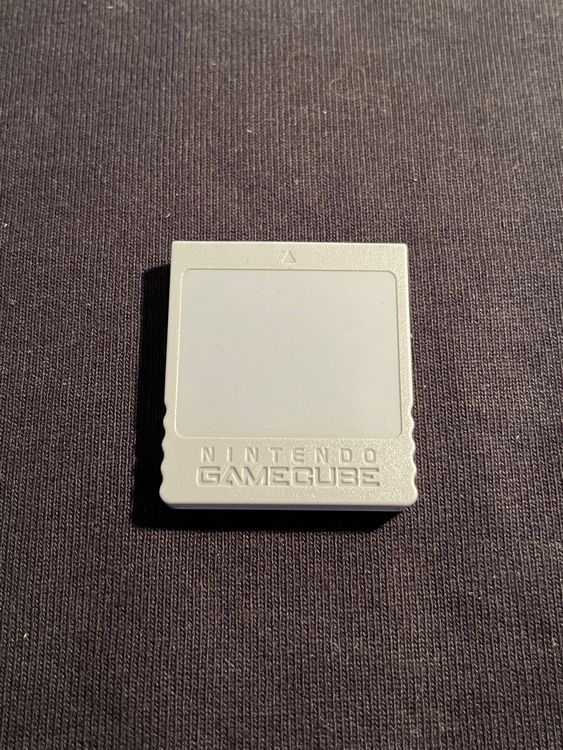 Nintendo Gamecube Memory Card Grau Modul | Kaufen auf Ricardo