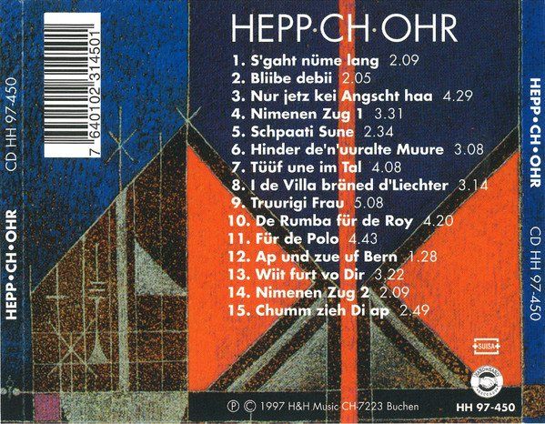Hardy Hepp - Heppchor, Nur jetz kei Angscht haa, D5, CD (Gebraucht) in ...