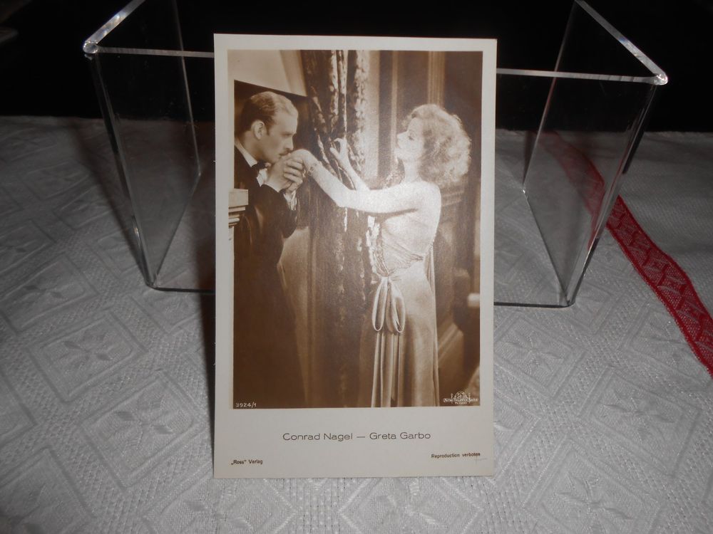 AK; Conrad Nagel-Greta Garbo (Gebraucht) in Bubikon für CHF 1 – mit ...
