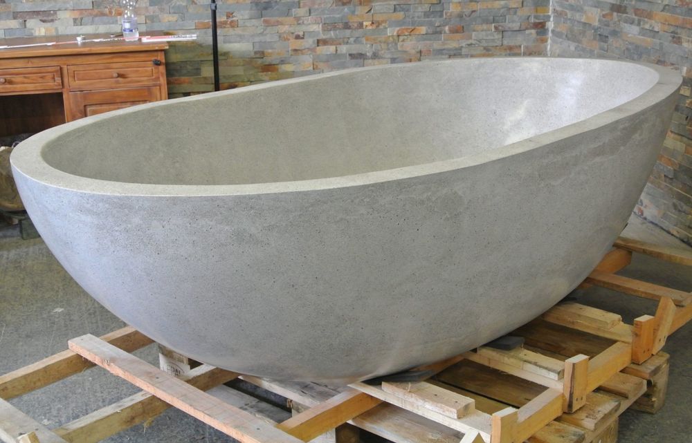 Freistehende Badewanne Aus Stein