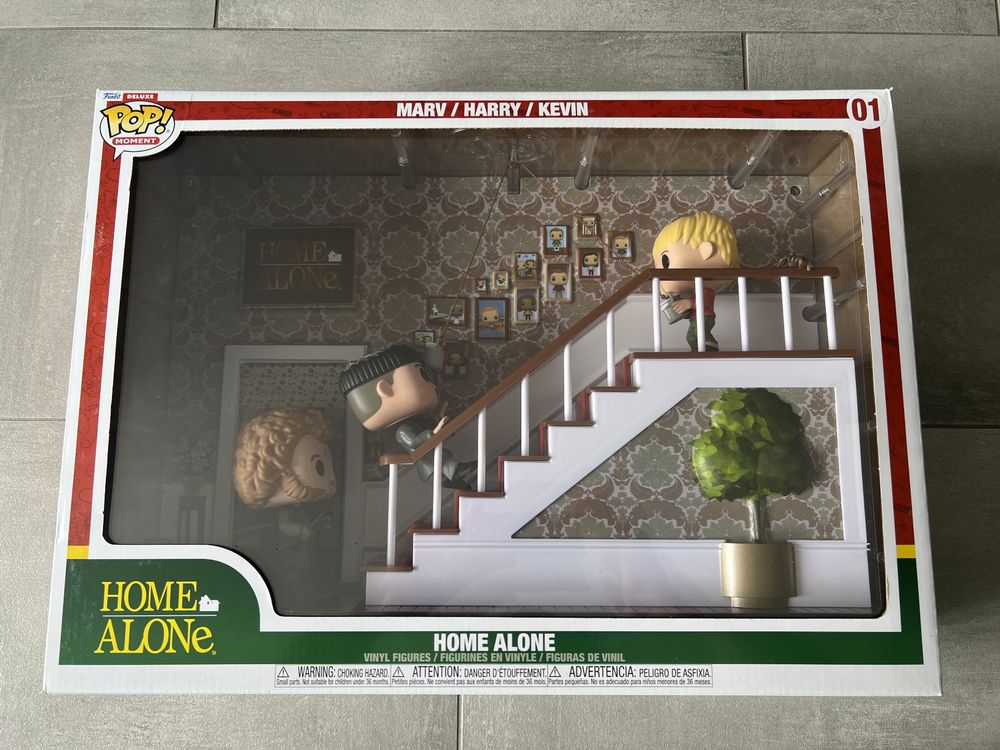 Funko POP! Moment Home Alone Marv / Harry / Kevin Staircase (Neu und ...