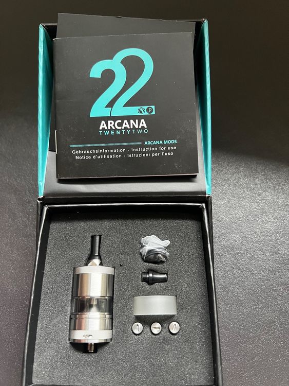Arcana 22 RTA by Arcana Mods | Kaufen auf Ricardo