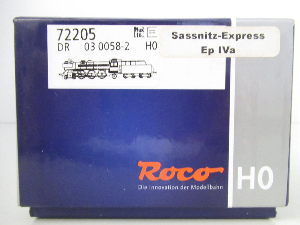 Roco 72205 Dampflok BR03.10 DR DC Analog H0 (Gebraucht) in für CHF 270 ...