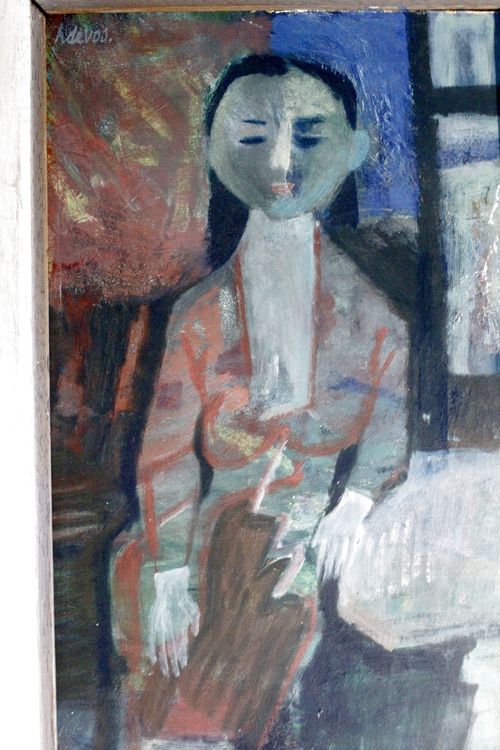 HENK DE VOS (Niederlande, 1911-1982) Portrait einer Dame (Gebraucht) in ...