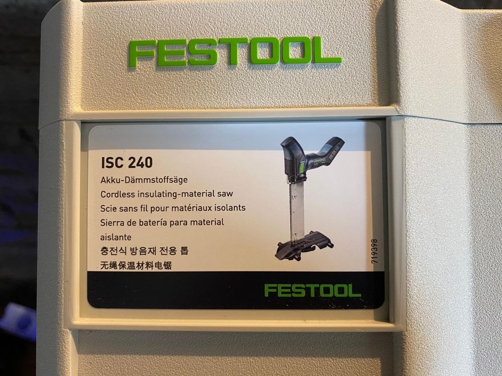 Festool ISC 240 Scie isolant sans fil (D'occasion) à Roches BE pour CHF ...