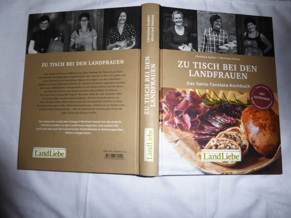 Zu Tisch bei den Landfrauen, Swiss-Tavolata-Kochbuch, LandLi | Kaufen ...