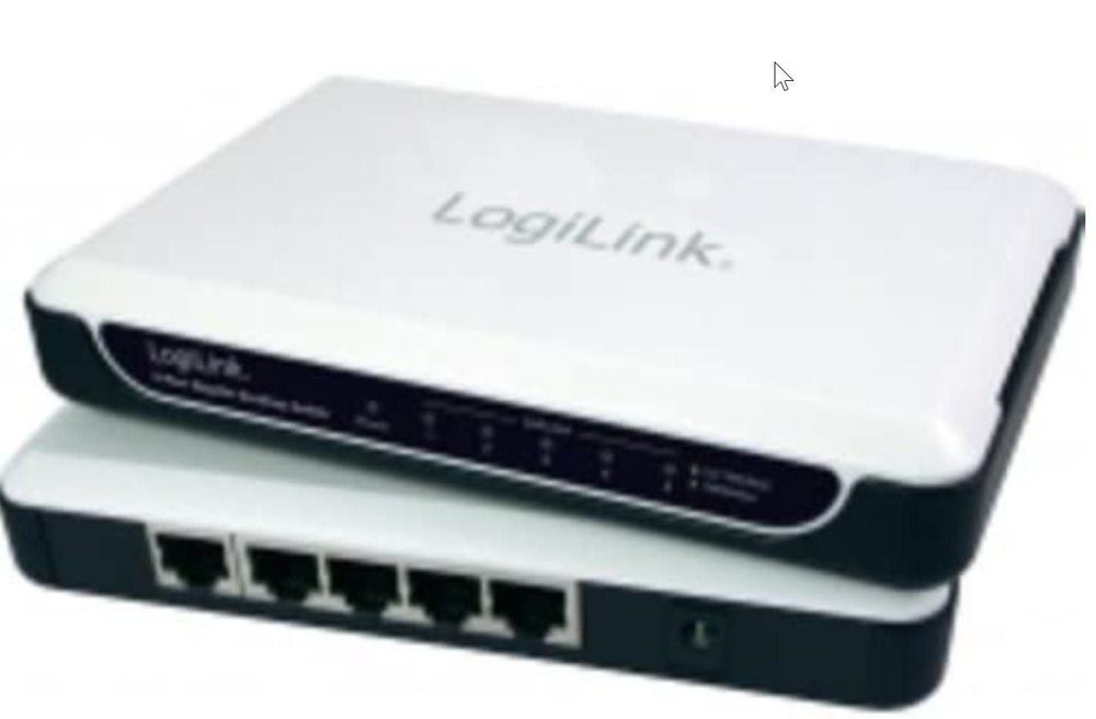 LogiLink Gigabit Desktop Switch 5-Port (Neu und originalverpackt) in ...