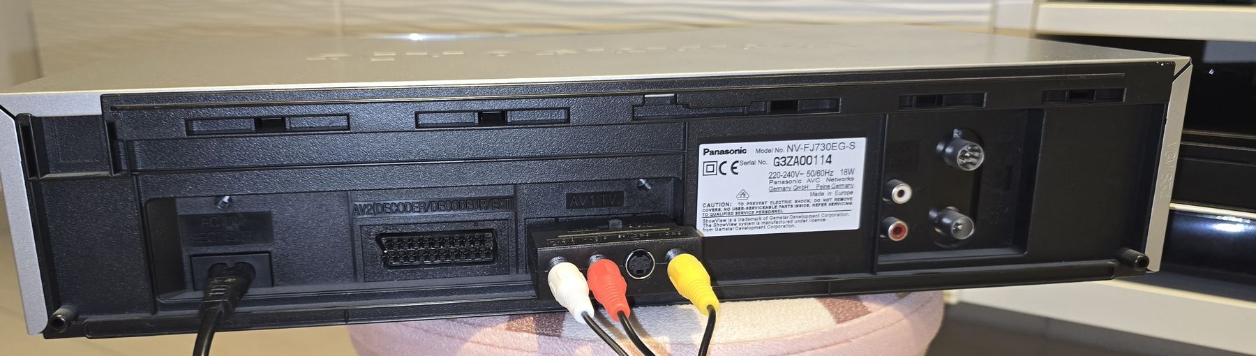 Magnétoscope Panasonic NV-J730 Super Drive, testé! (D'occasion) à ...