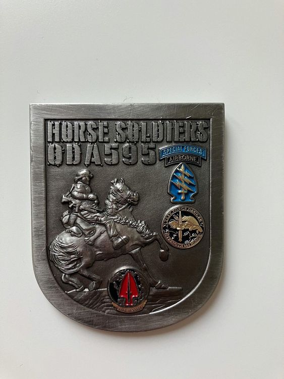 Challenge Coin, ODA 595, Horse Soldiers, Special Forces | Kaufen auf ...
