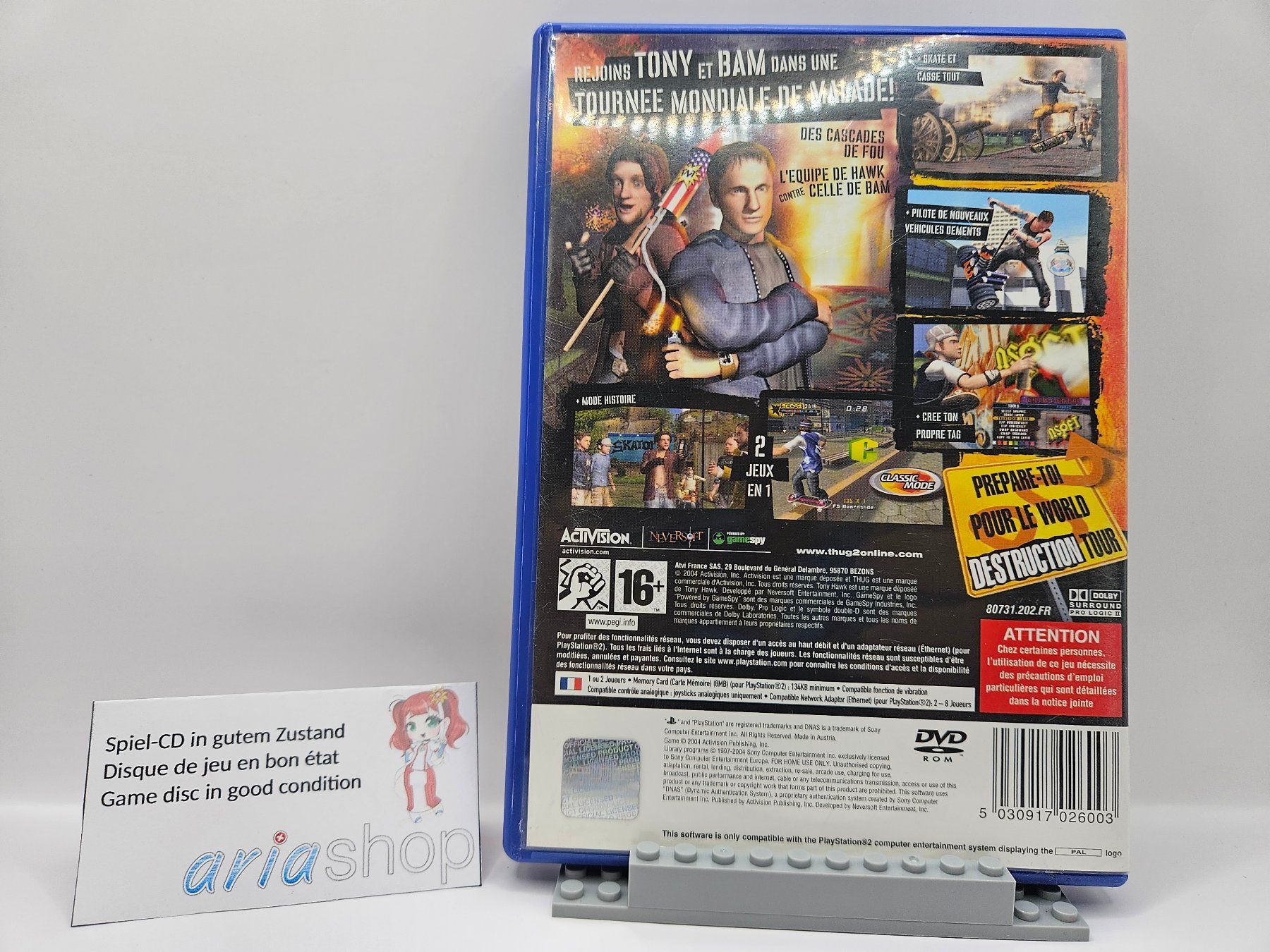 Tony Hawk's Underground 2 PS2 EN / DE / FR / OTHER (Gebraucht) in ...