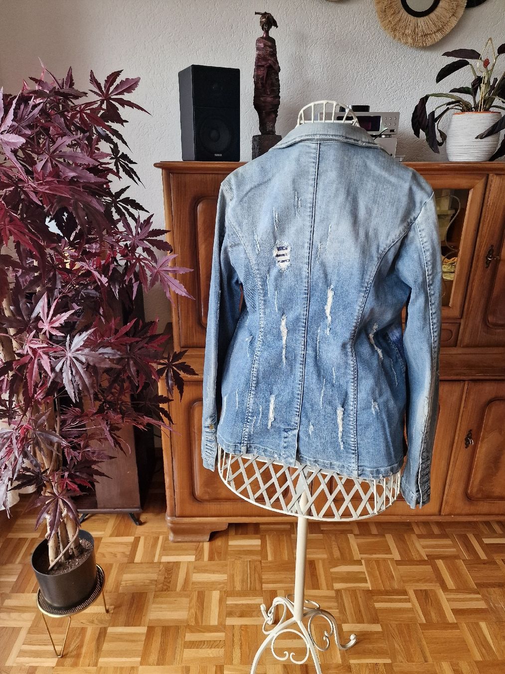 Veste jeans paillettes Manila Grace 38 (Neuf (Voir description)) à ...