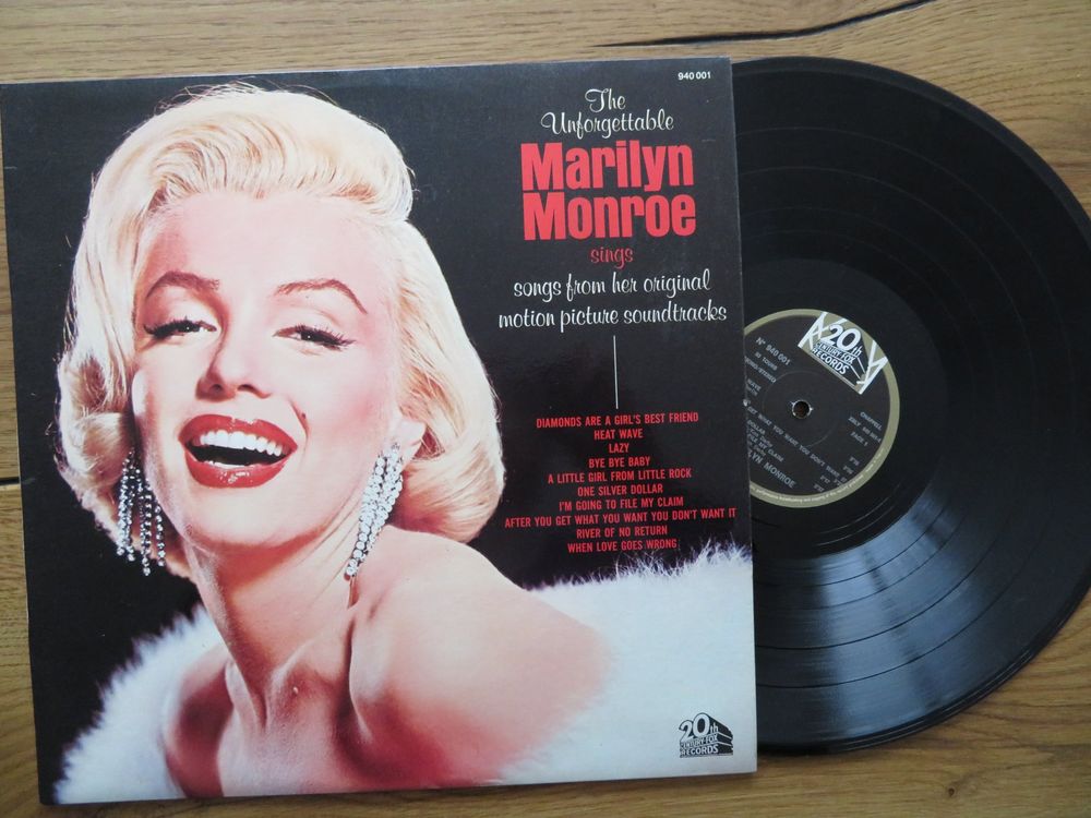 MARILYN MONROE LP THE UNFARGETTABLE | Kaufen auf Ricardo